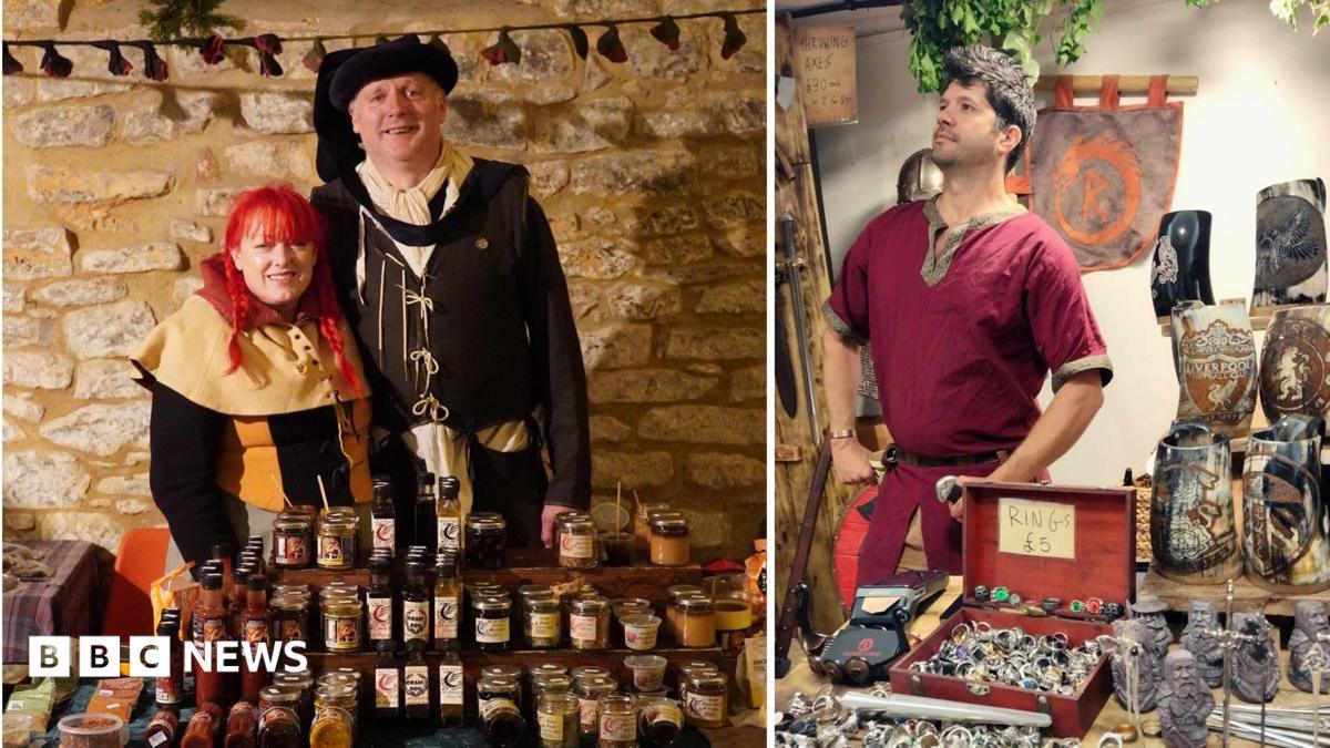Medieval Christmas market returns to Lincoln for 2025 - BBC News