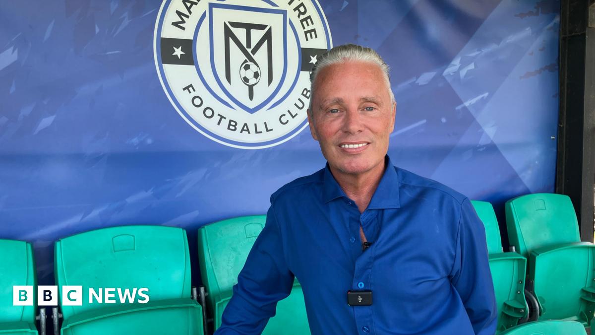 Maldon & Tiptree FC owner enjoying first FA Cup experience - BBC News