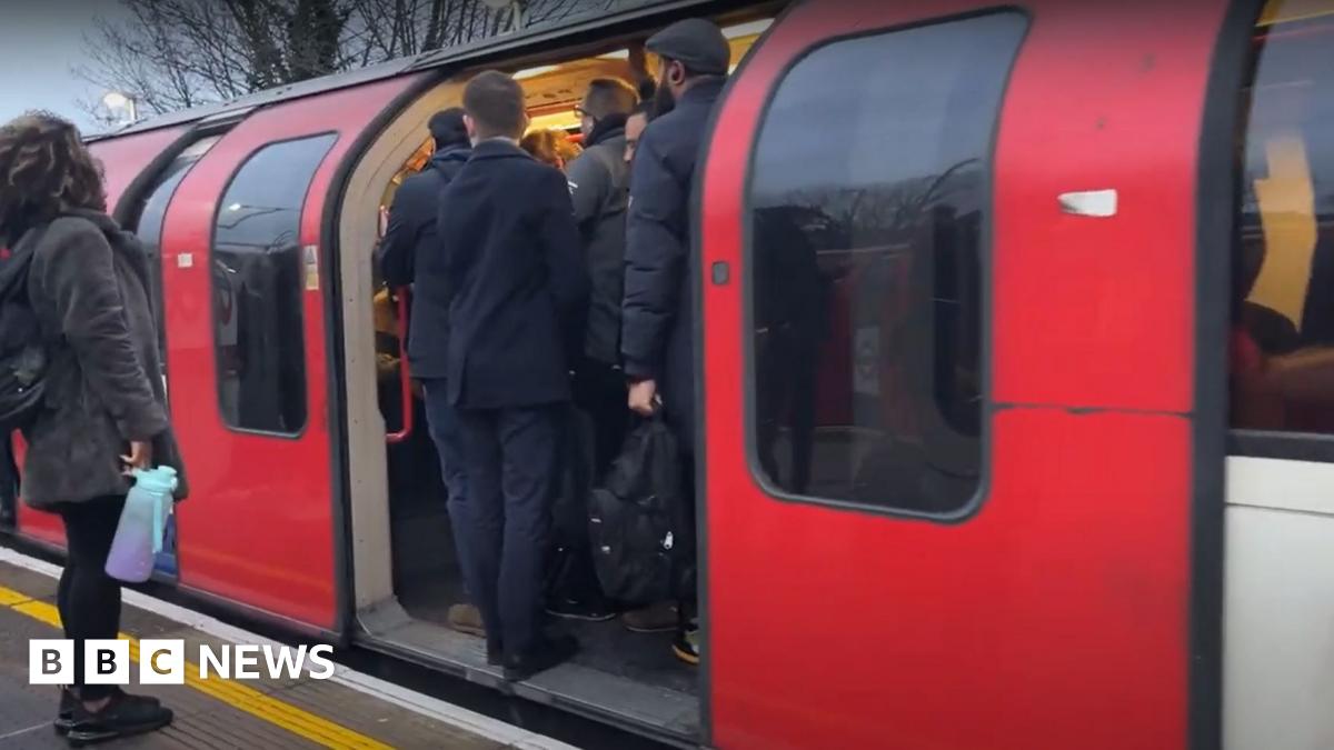 Central line: 'Packed trains and delays - welcome to the misery line ...