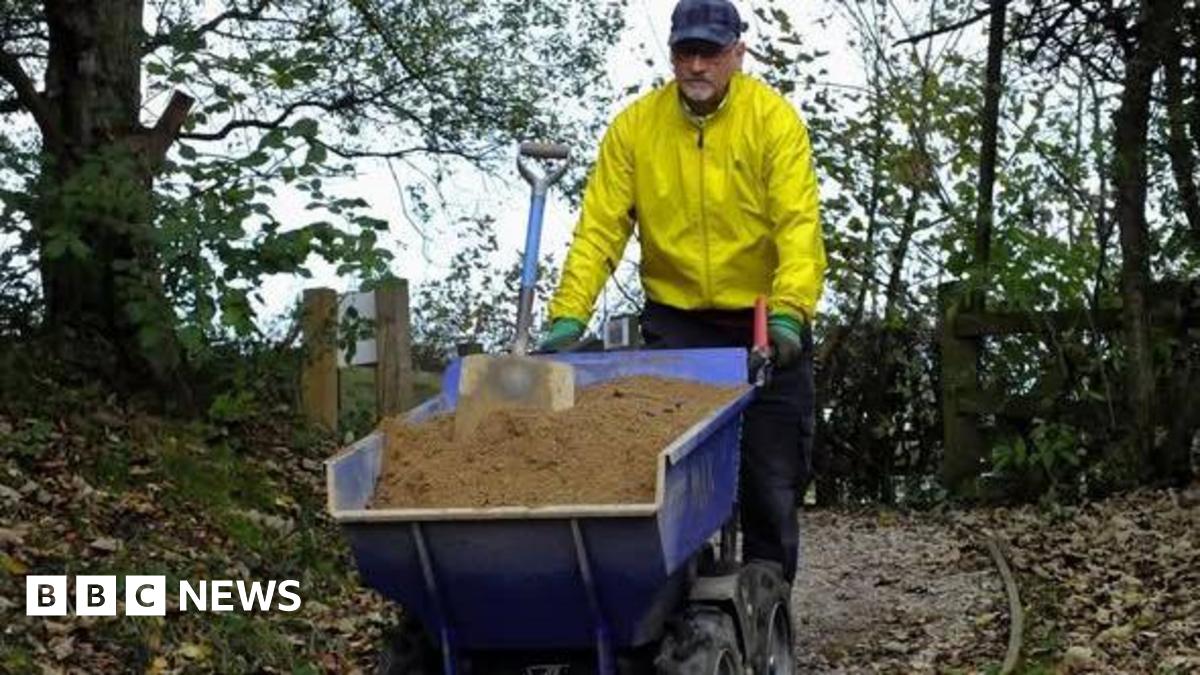 Plea after £2,000 of equipment stolen from woodland in Ripley - BBC News