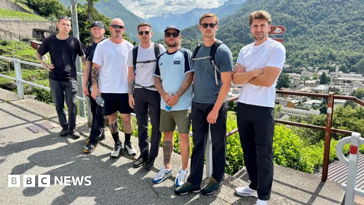 Friends of missing Hull hiker Matthew Hall retrace steps in Italy - BBC ...