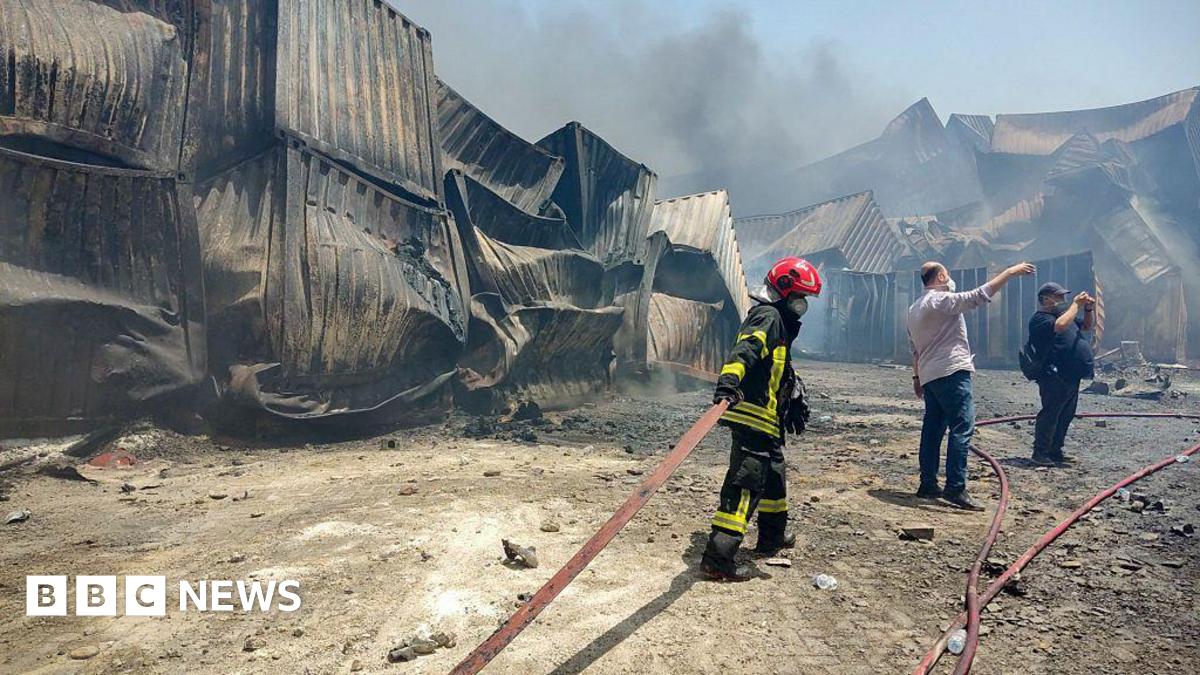 Iran blames 'negligence' for port blast as death toll rises to 70 - BBC News