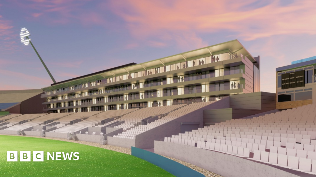 Plans for new hotel and stand at Edgbaston set for approval - BBC News