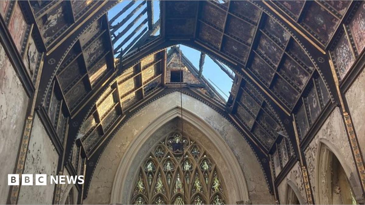 Ushaw fire-damaged chapel in Durham 'may be restored in five years ...