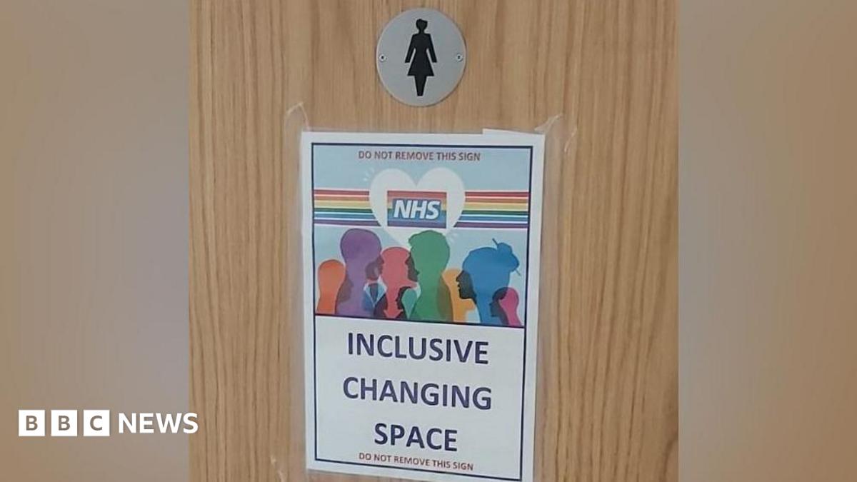 Darlington inclusive changing room poster felt wrong - matron - BBC News