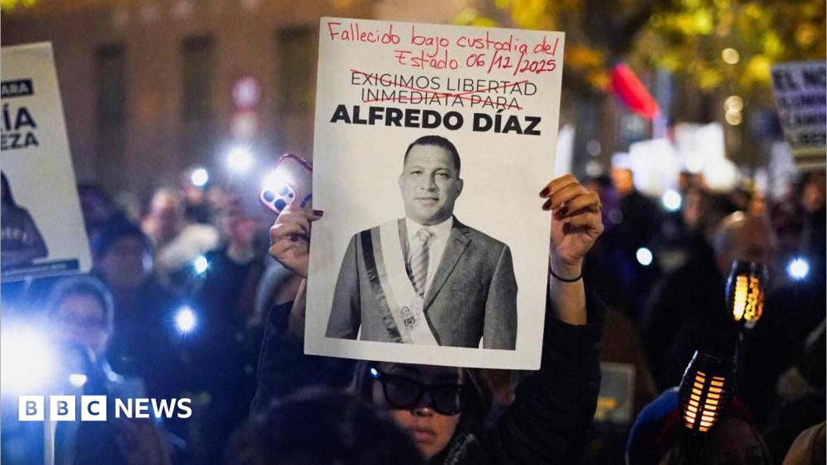 Death of Venezuelan opposition figure in custody 'vile', US says - BBC News