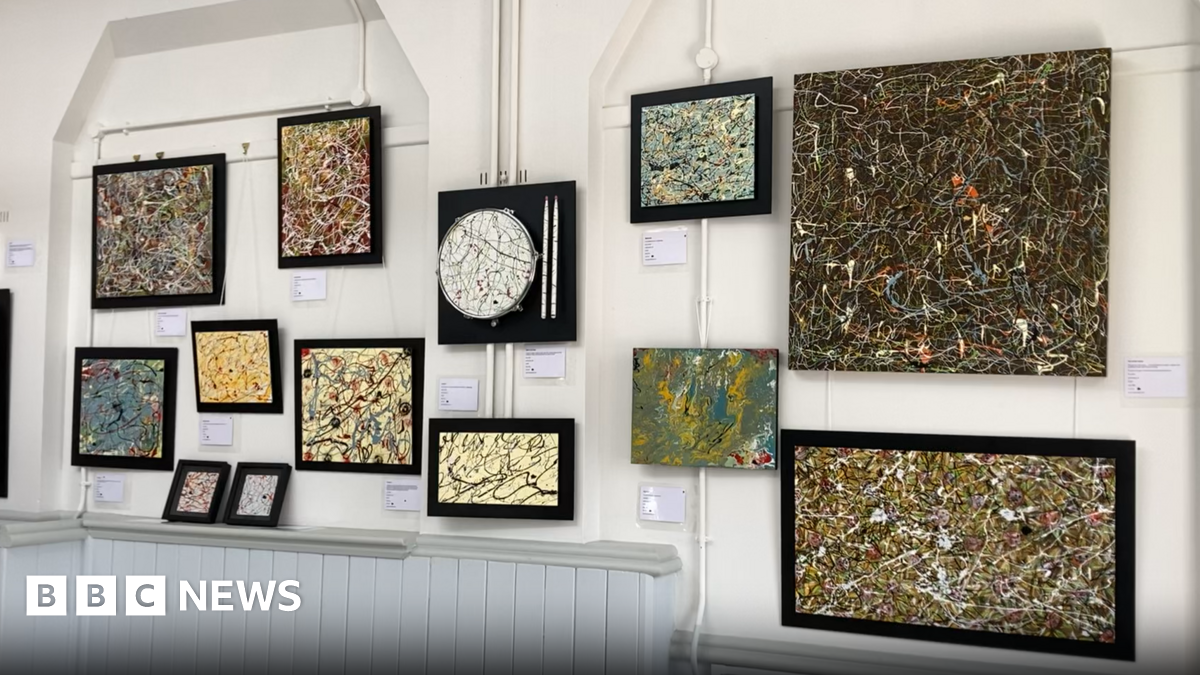 Mystery Suffolk artist back with new Framlingham Library showcase - BBC ...