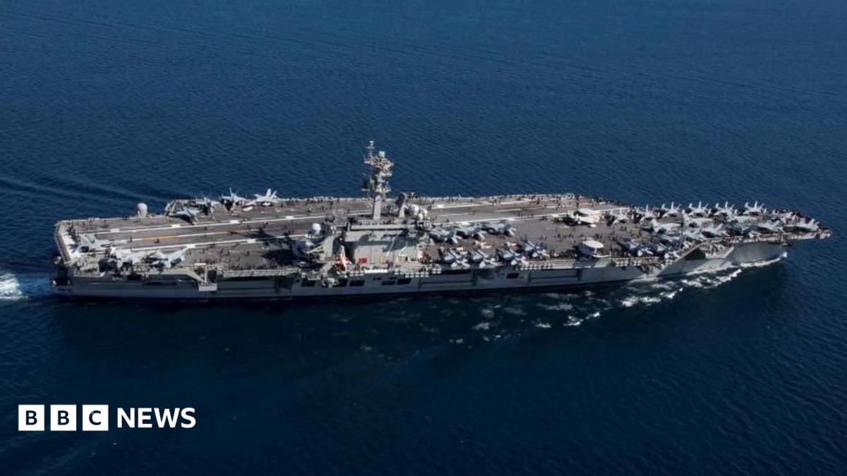 US says it shot down Iranian drone flying towards aircraft carrier ...