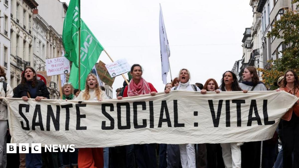 National strike by Belgium's big unions hits public transport, airports ...