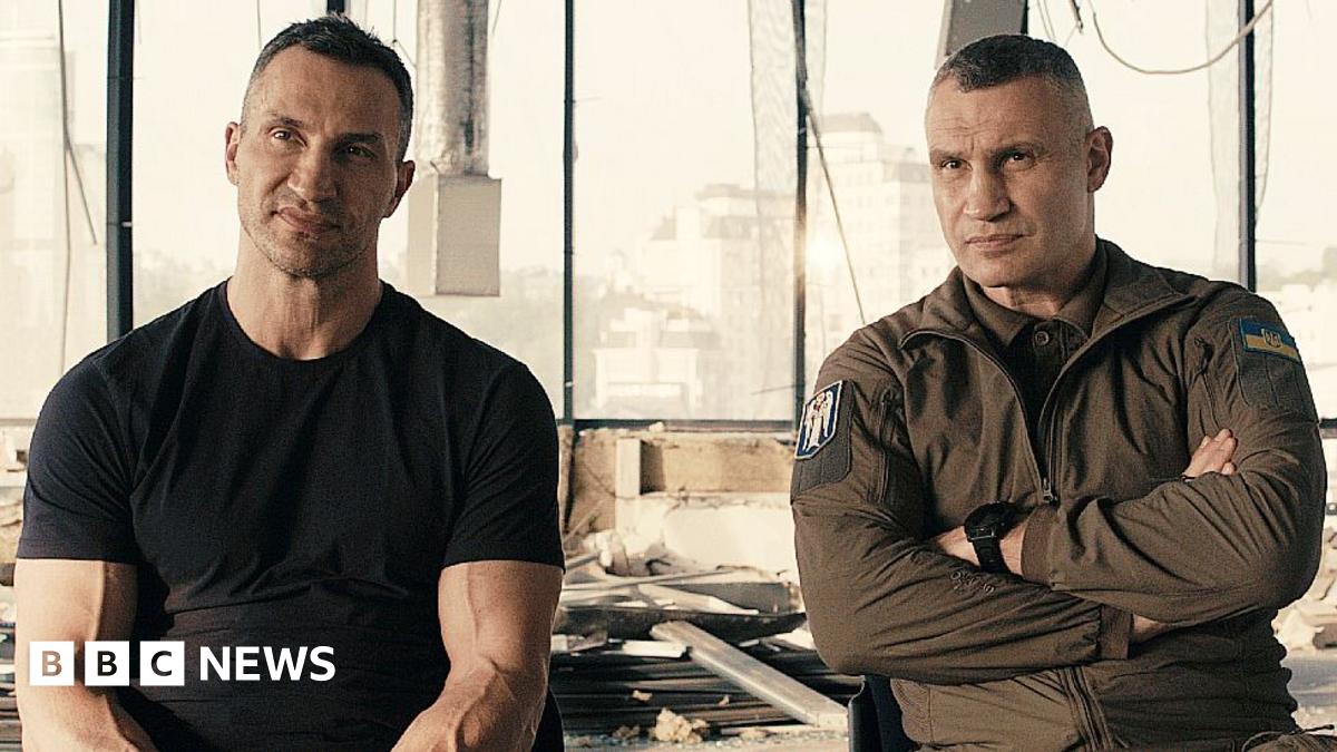 Vitali and Wladimir Klitschko: From the boxing ring to Ukraine's war ...