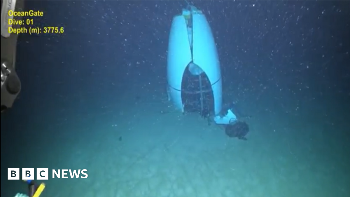Titan crew said 'all good here' before submersible imploded - BBC News