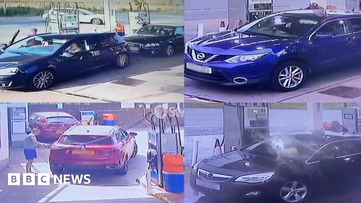 Petrol theft: drivers may be having a bad day, police say - BBC News