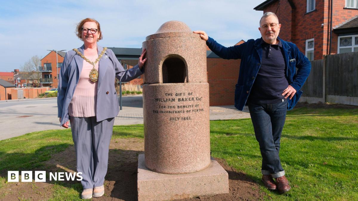 Stoke-on-Trent City Council restores 164-year-old drinking fountain ...