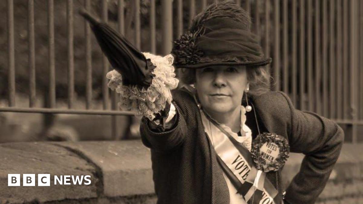 Shipley's role in votes for women fight highlighted in new tour - BBC News