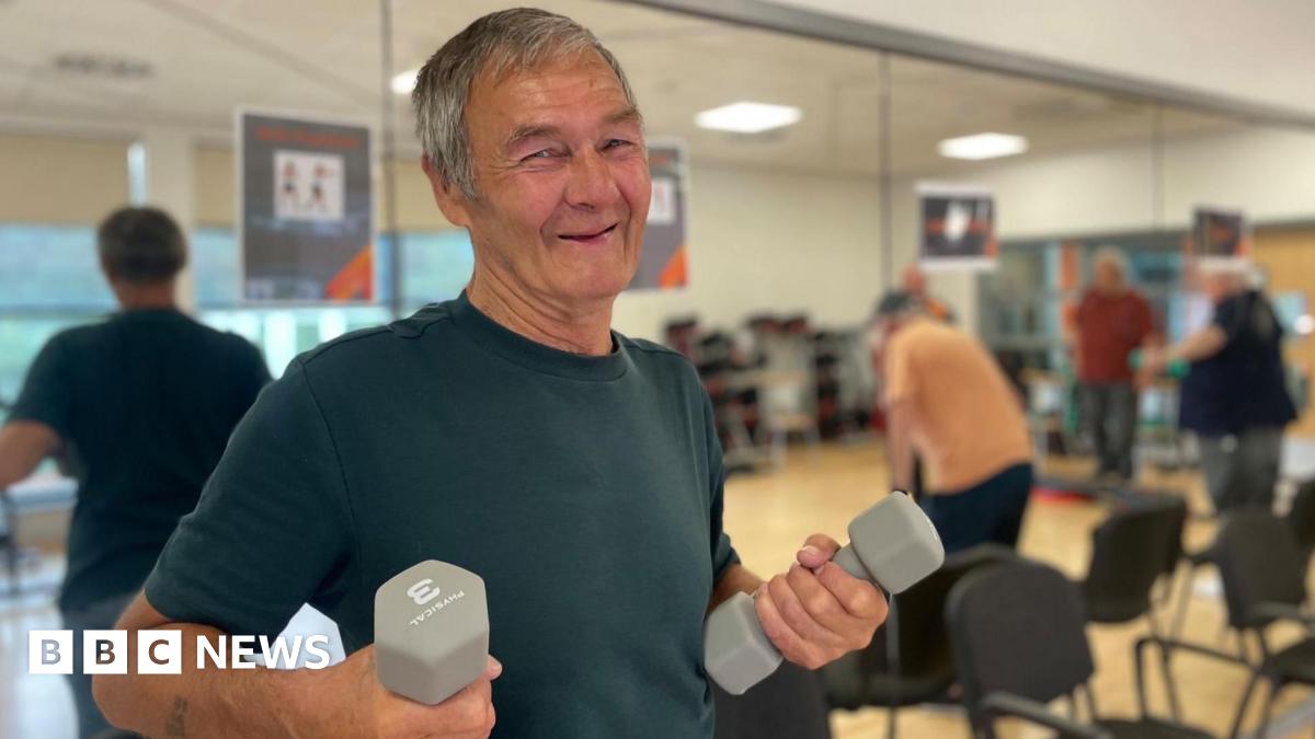 'NHS exercise and rehab course in Rotherham saved my life' - BBC News