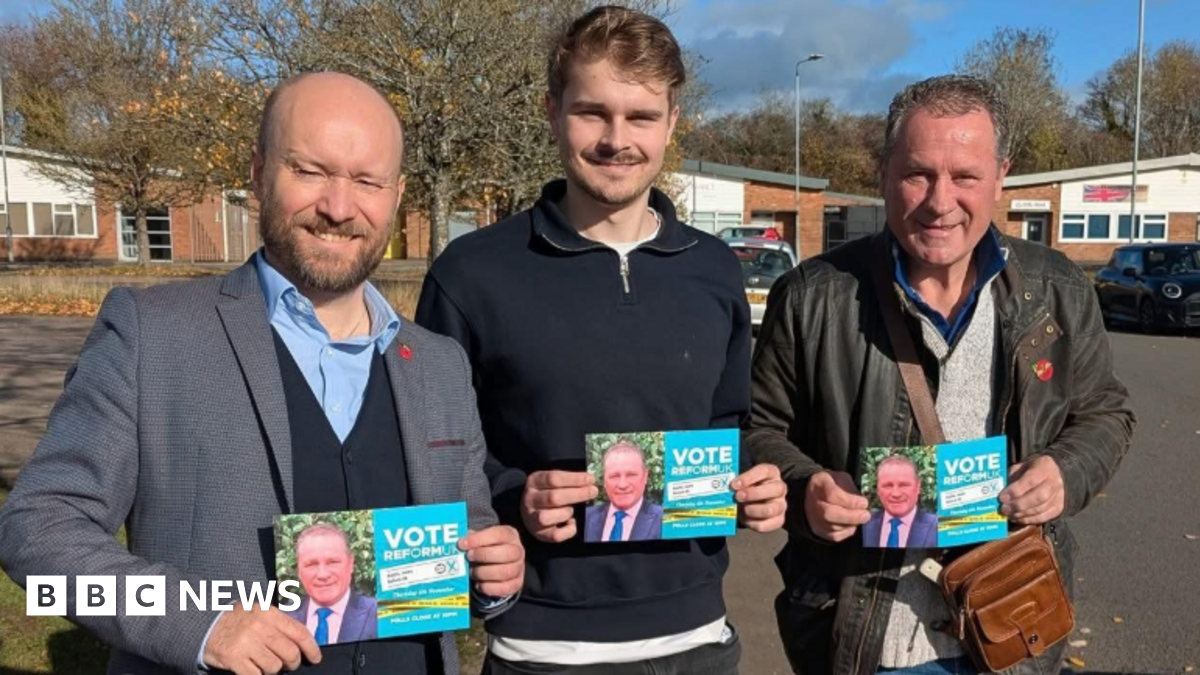Reform UK wins first seat on Harborough District Council - BBC News