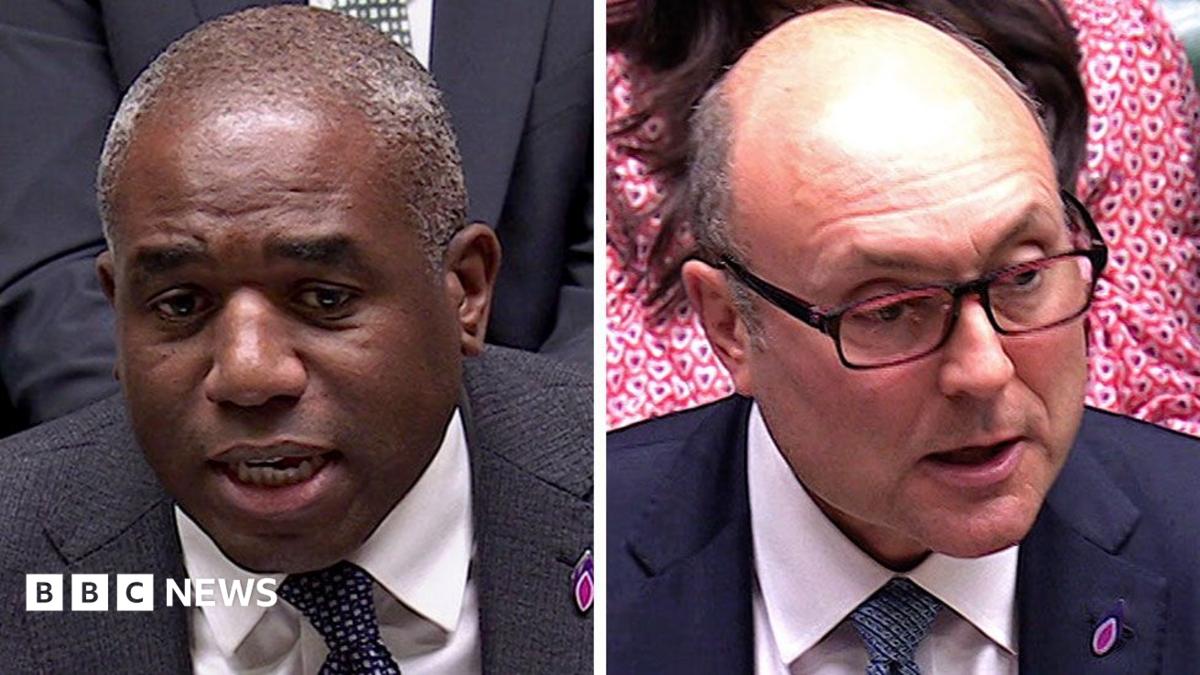 PMQs: Andrew Griffith presses David Lammy on business rates - BBC News