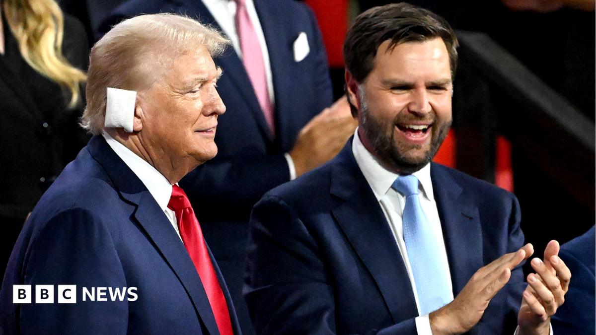 Trump and allies frame Walz as 'dangerously liberal' - BBC News