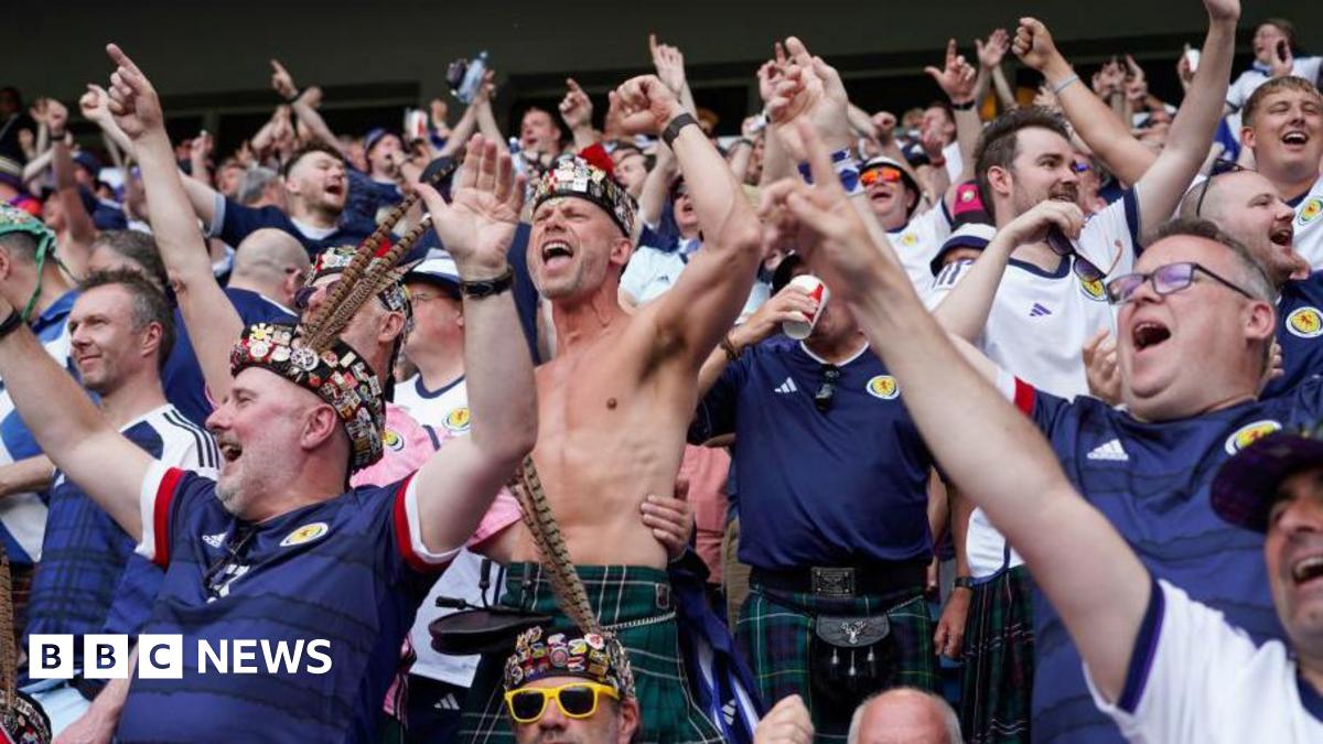 Could Scotland have 200,000 Tartan Army fans at Euros? - BBC News