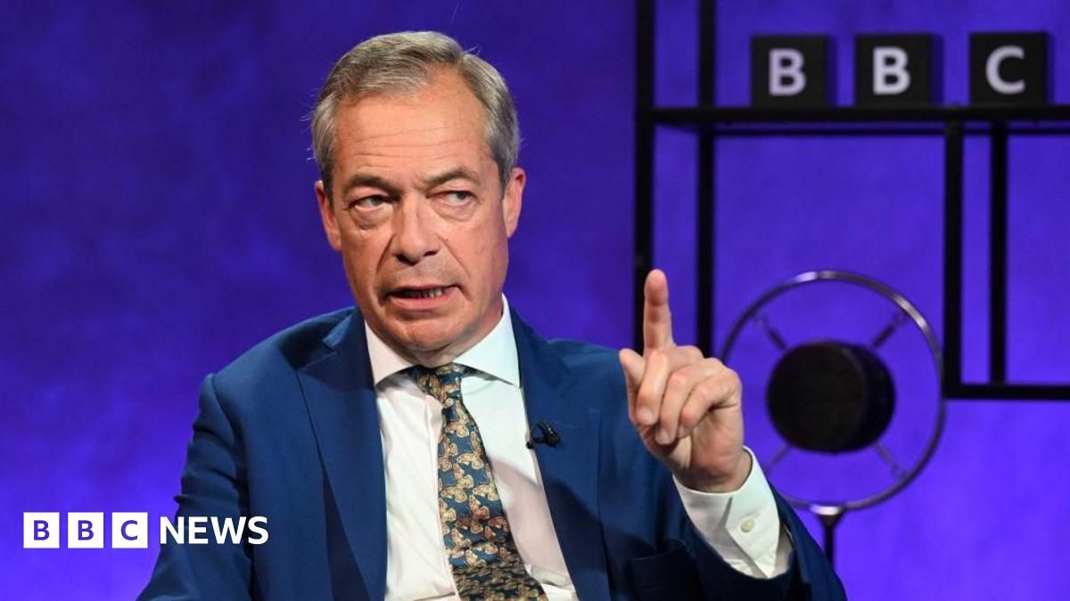 Nigel Farage criticised for saying West provoked Ukraine war - BBC News