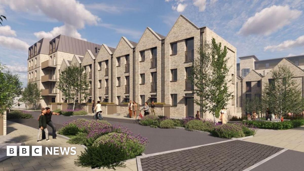 Plans for 130 new homes in Douglas given go-ahead - BBC News