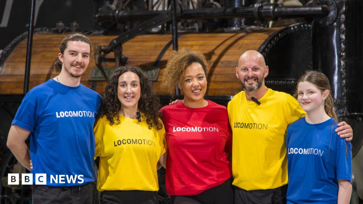 Locomotion Shildon attempting Guinness World Record for dance - BBC News