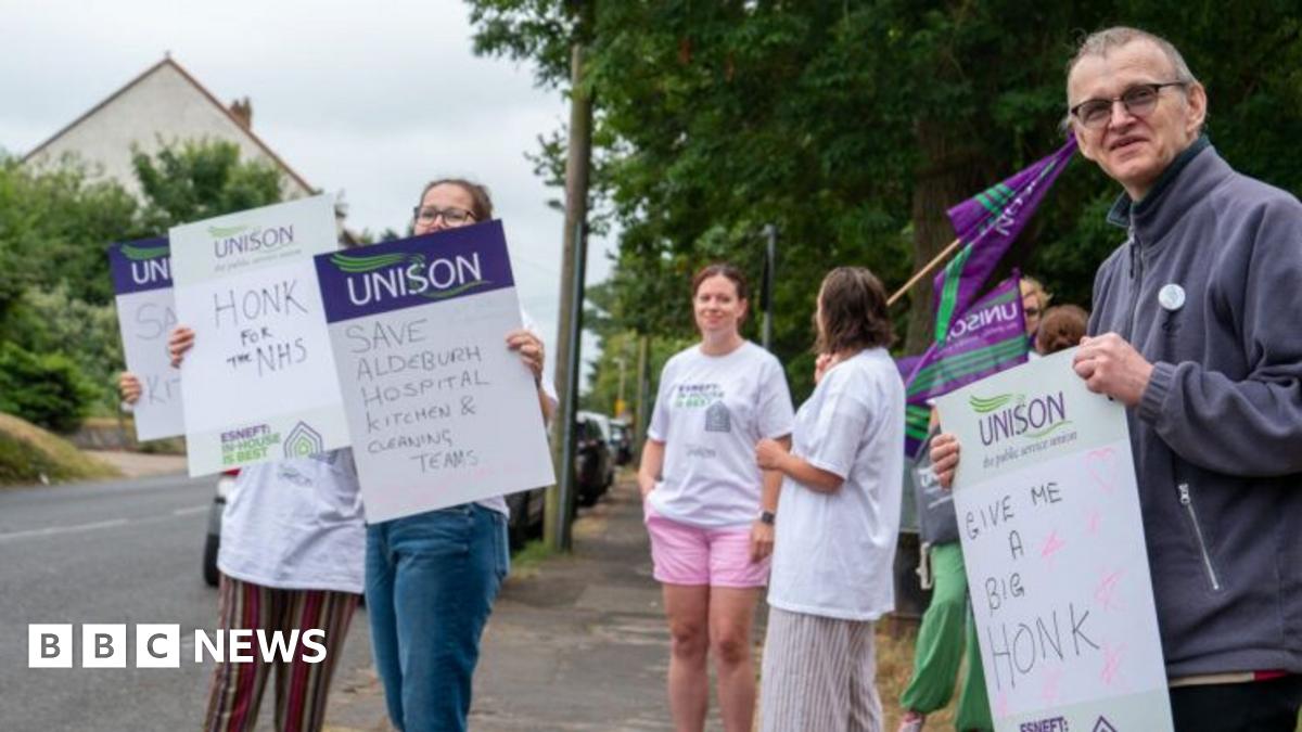 ESNEFT strikes: Colchester Hospital to host fresh walkout action - BBC News