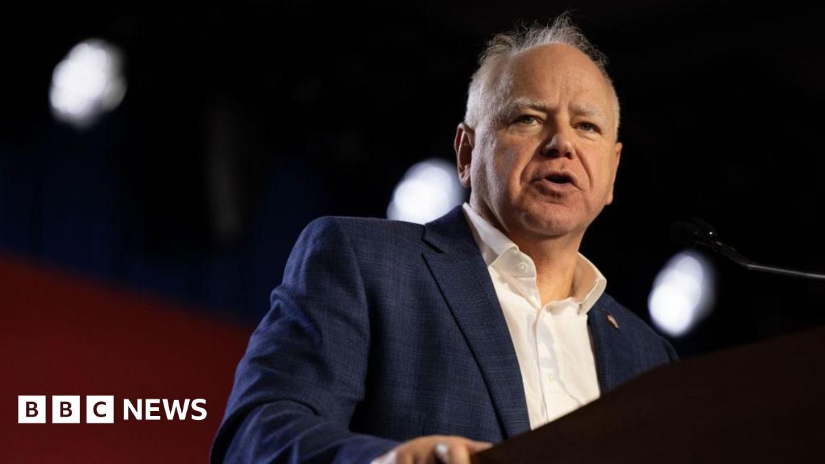 Minnesota Governor Tim Walz says he will not seek re-election - BBC News