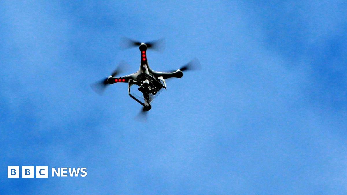 Worcestershire villagers see increase in illegal drones at nearby prison - BBC News