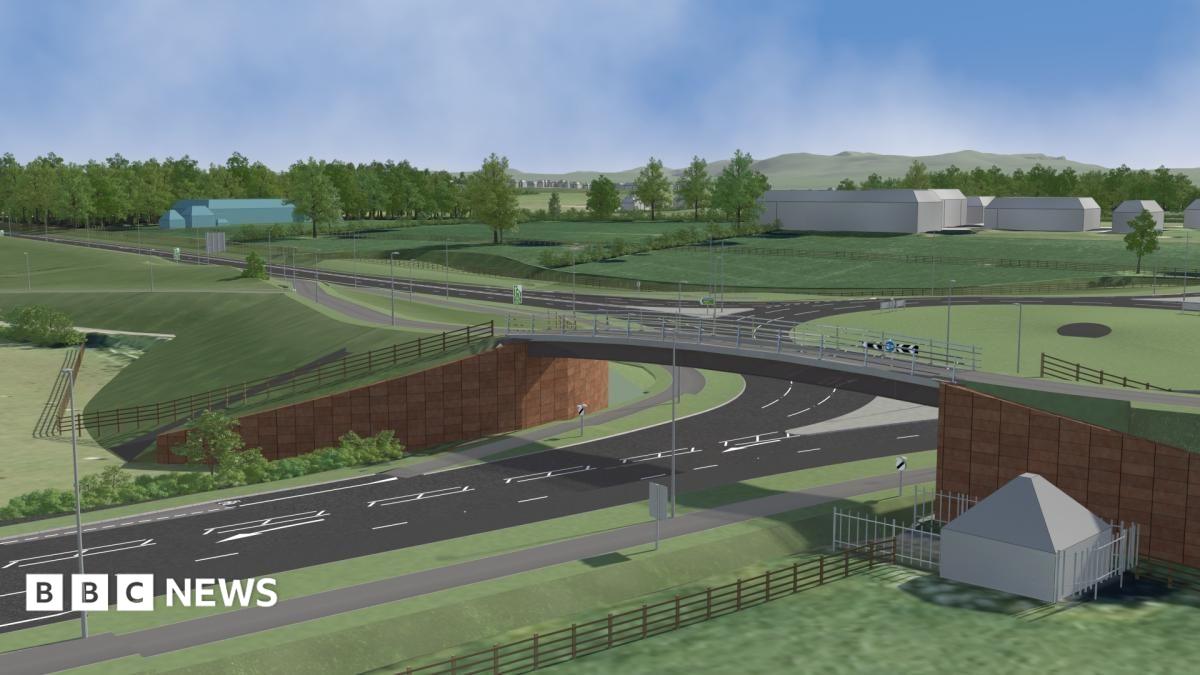 Carlisle Southern Link Road should 'fully open' in spring - BBC News