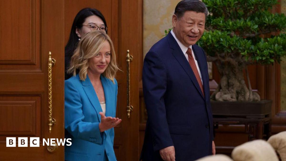 Meloni meets Xi as Italy vows to 'relaunch' bilateral ties with China ...