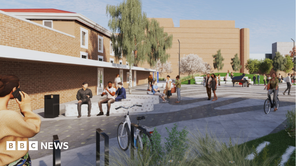Scheme to transform Folkestone town centre given start date - BBC News