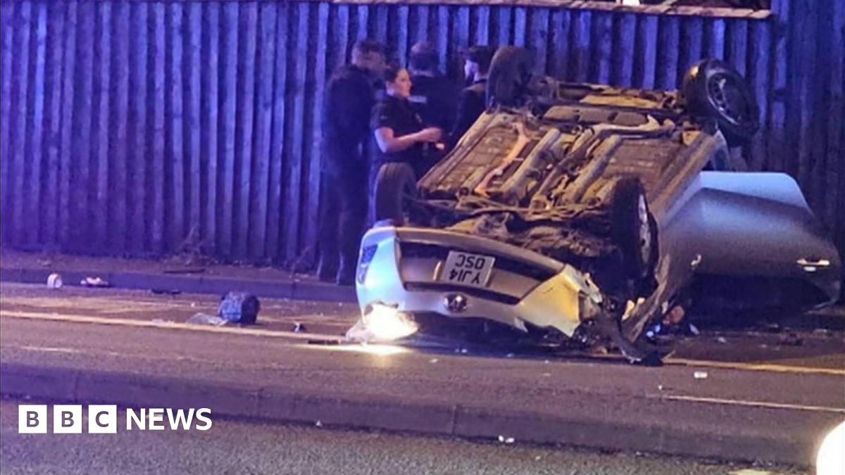 Rochdale: Passenger, 18, killed as car crashes during police chase ...