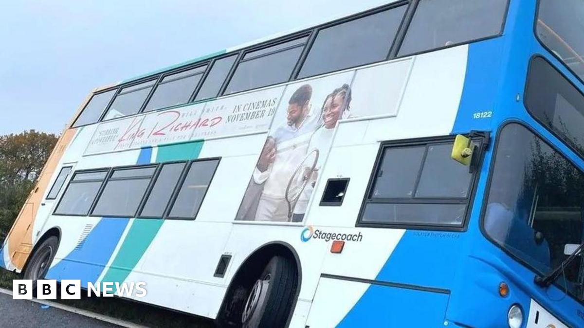 Speed limit cut to 40mph at scene of bus crash near North Hykeham - BBC ...