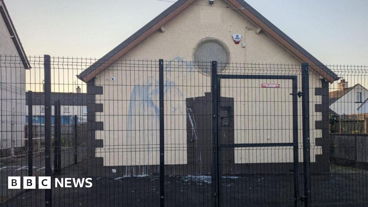 Orange Hall paint attack in Rasharkin being treated as hate crime - BBC ...