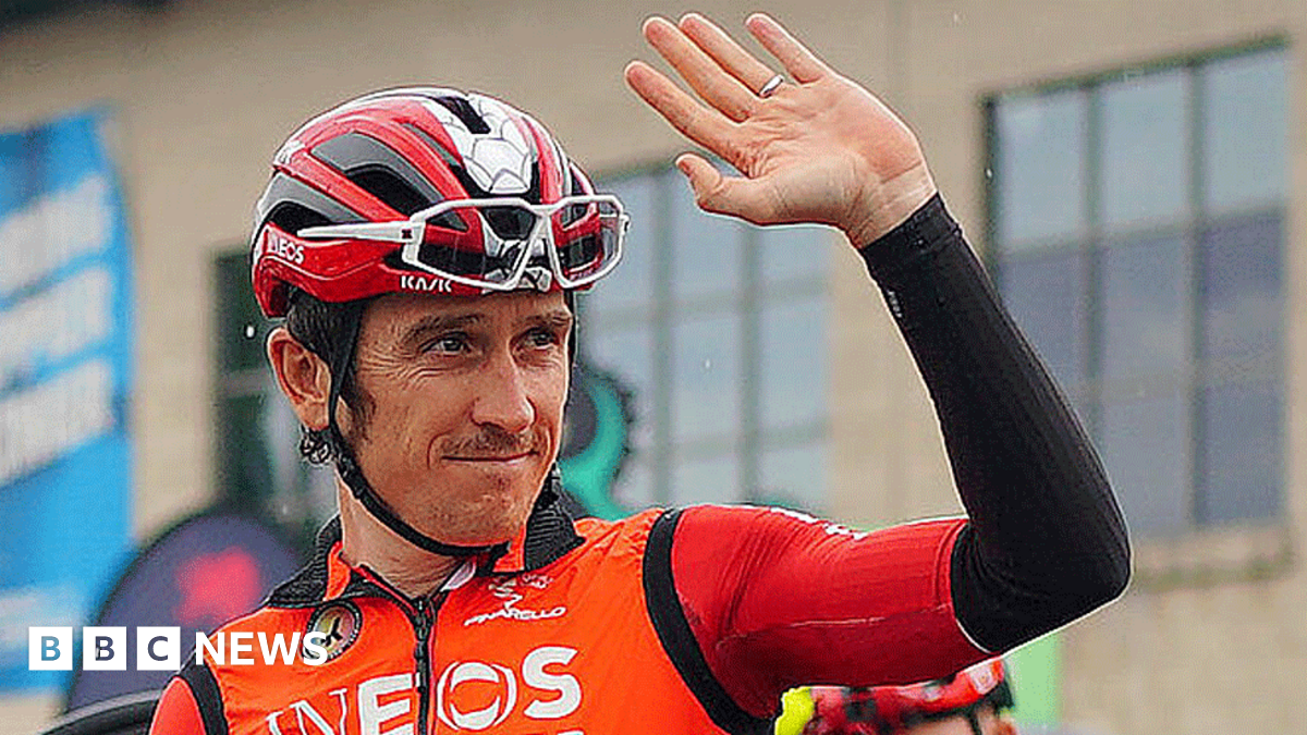 Geraint Thomas farewell in Tour de France winner's home city - BBC News