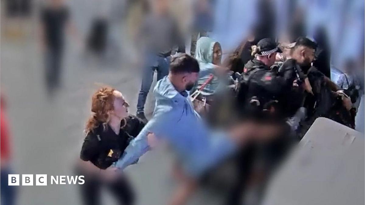 Manchester Airport PC tells trial conduct was 'professional' in brawl ...