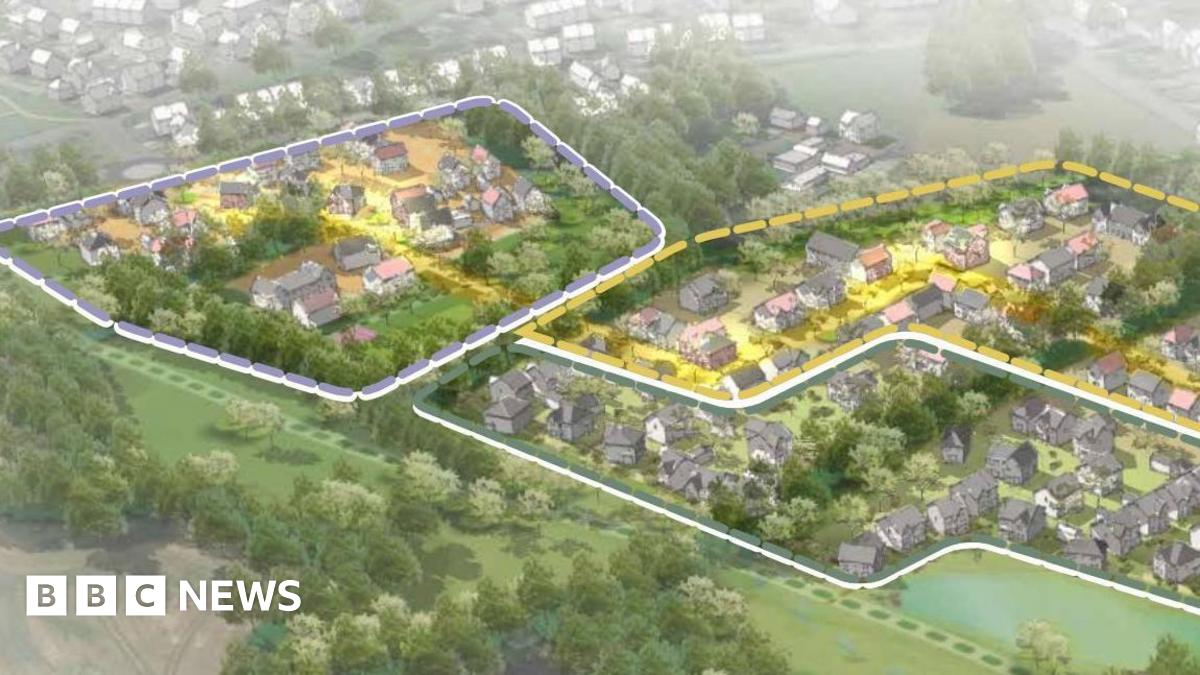 South Gloucestershire village to get 250 new homes - BBC News