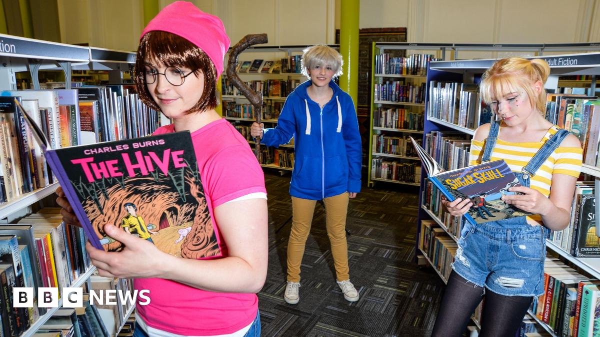 Thought Bubble: Hundreds of free comic books at Leeds libraries - BBC News