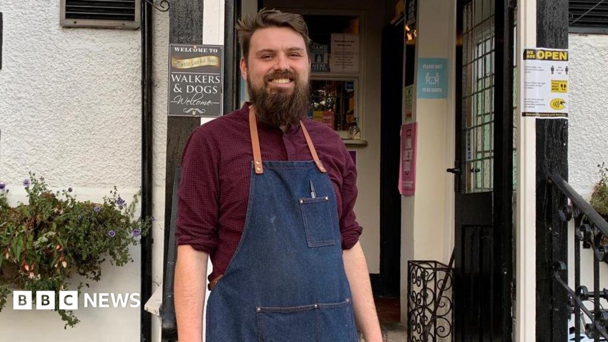Ash Magna pub dedicates award to staff member killed in crash - BBC News