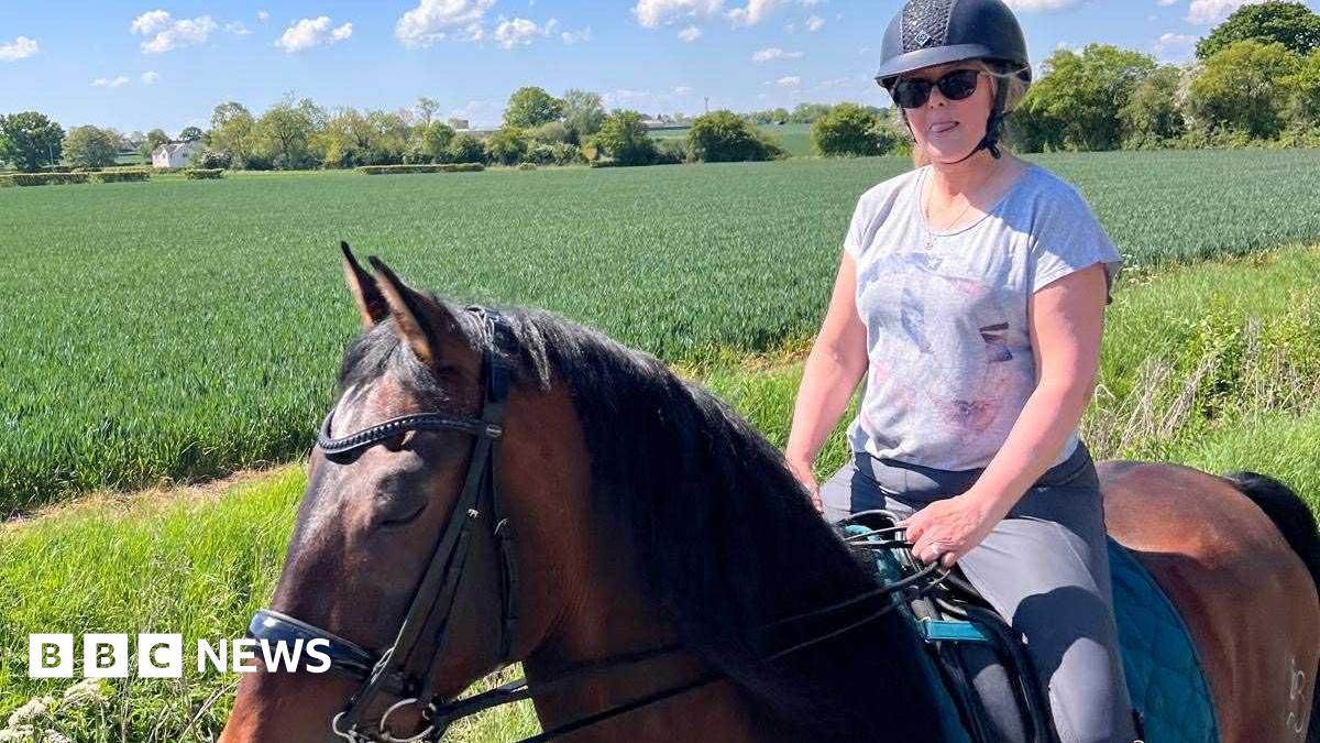 Suffolk horse owner bridles at noisy neigh-bour claim - BBC News