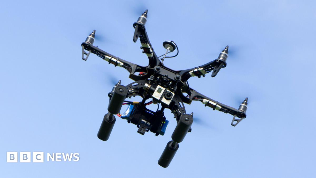 RAF Valley warns drone operators after near miss incidents - BBC News