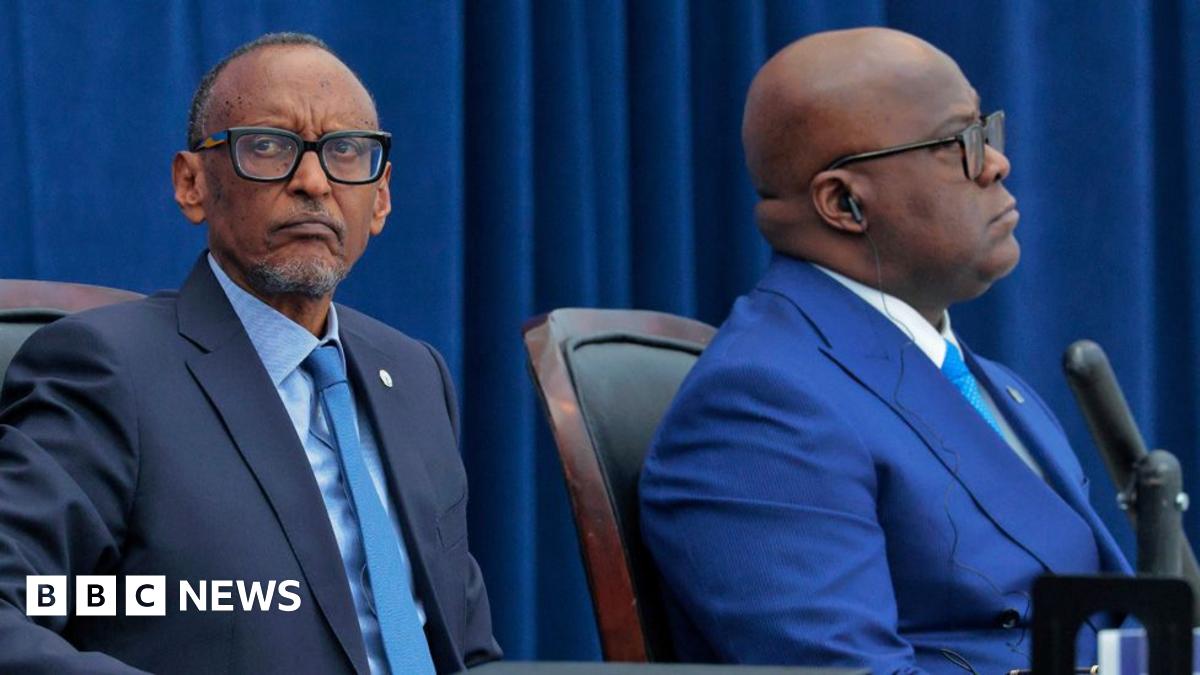 Leaders of Rwanda and DR Congo sign peace deal alongside Donald Trump ...