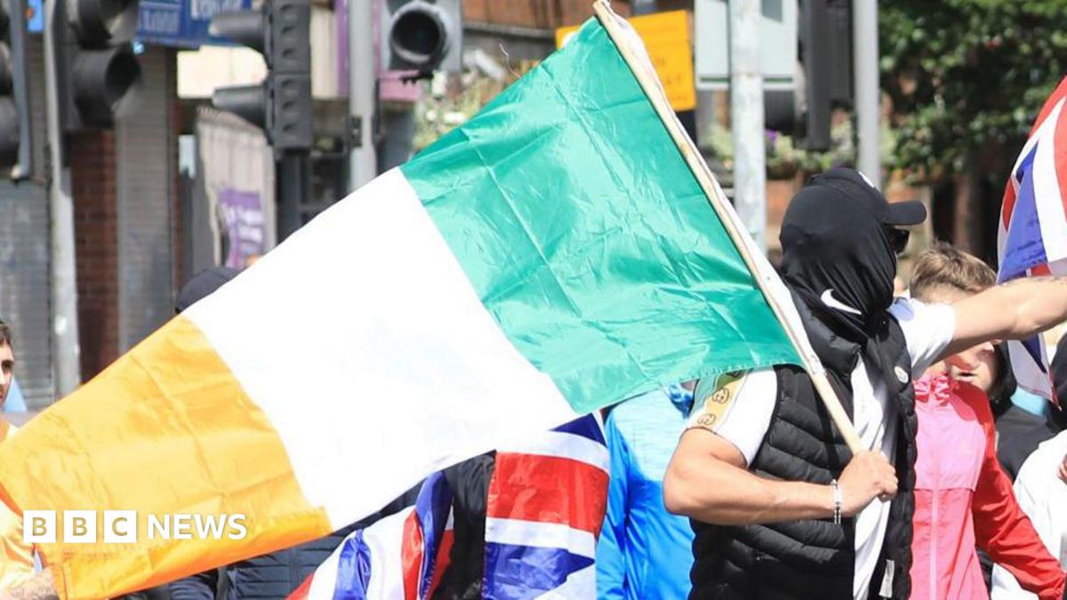 Belfast: Anti-immigration protester jailed over illegal march - BBC News