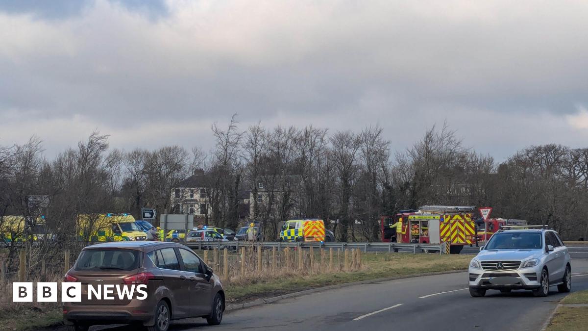 Drivers urged to avoid two-vehicle crash area in Cumbria amid tailbacks - BBC News
