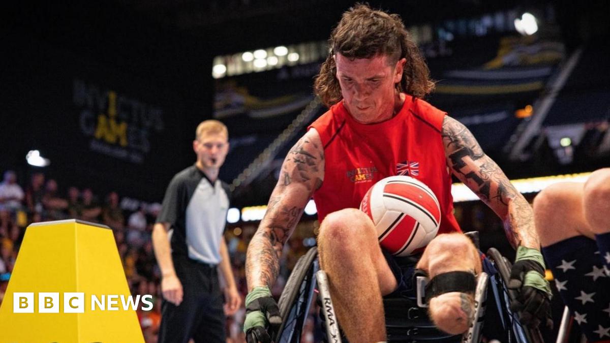Dorset: Army veteran's leg amputation leads to life as athlete - BBC News