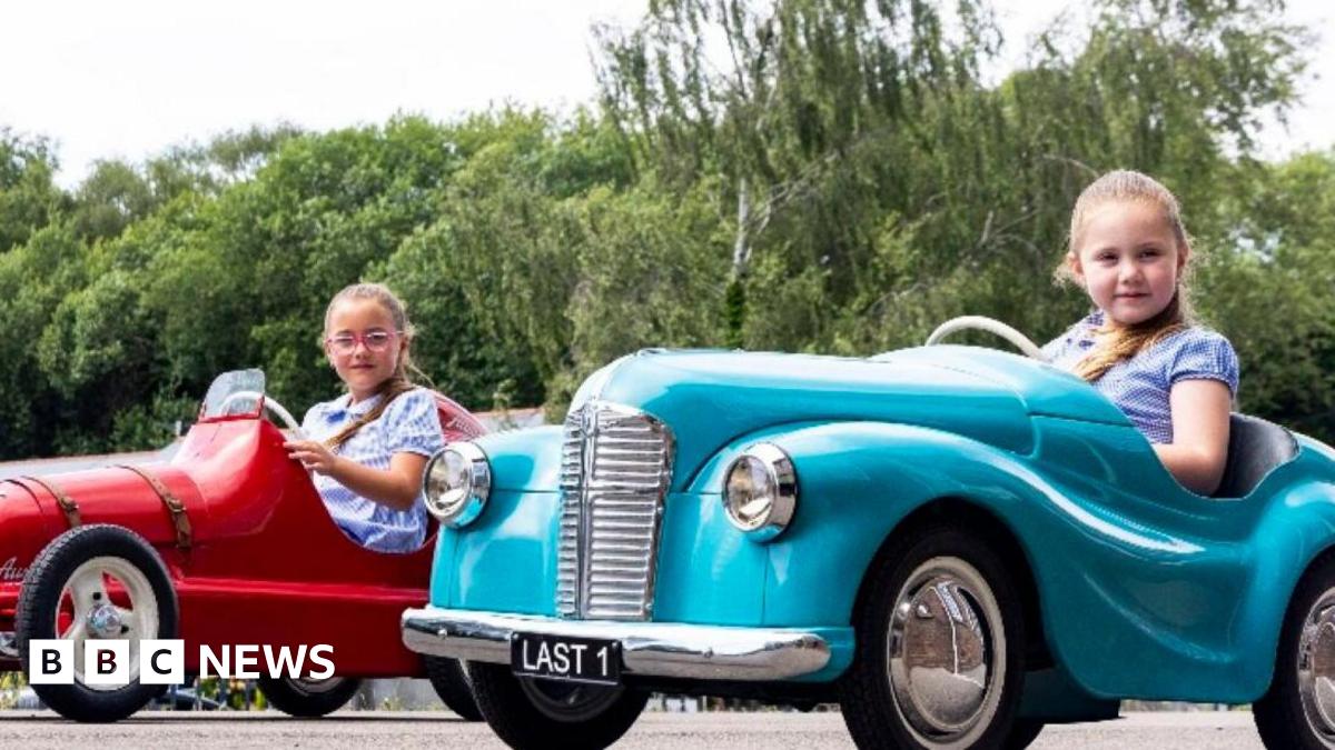 Austin Pedal Car: Welsh vehicle built by miners, fit for a king - BBC News