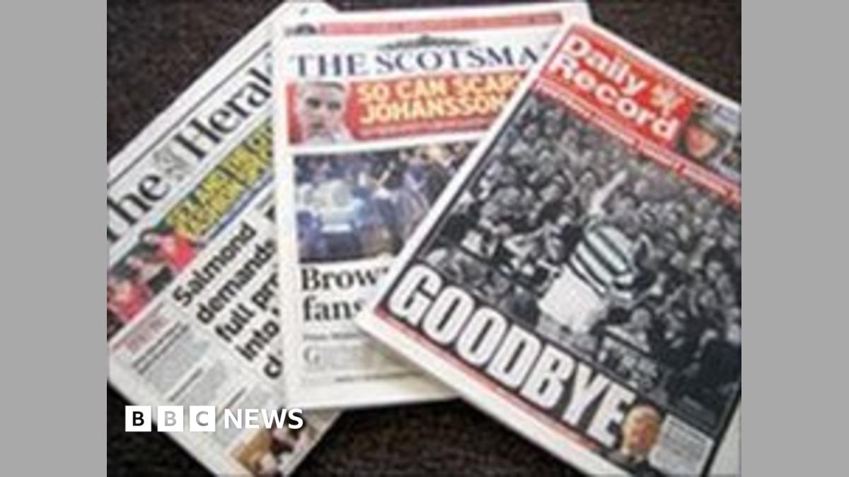 Sales down at regional newspapers - BBC News