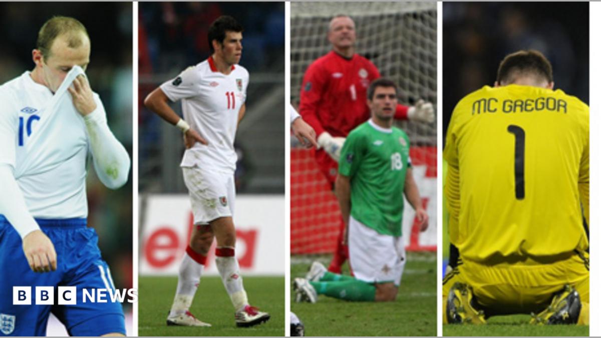 Home nations crash in European 2012 qualifiers - BBC News
