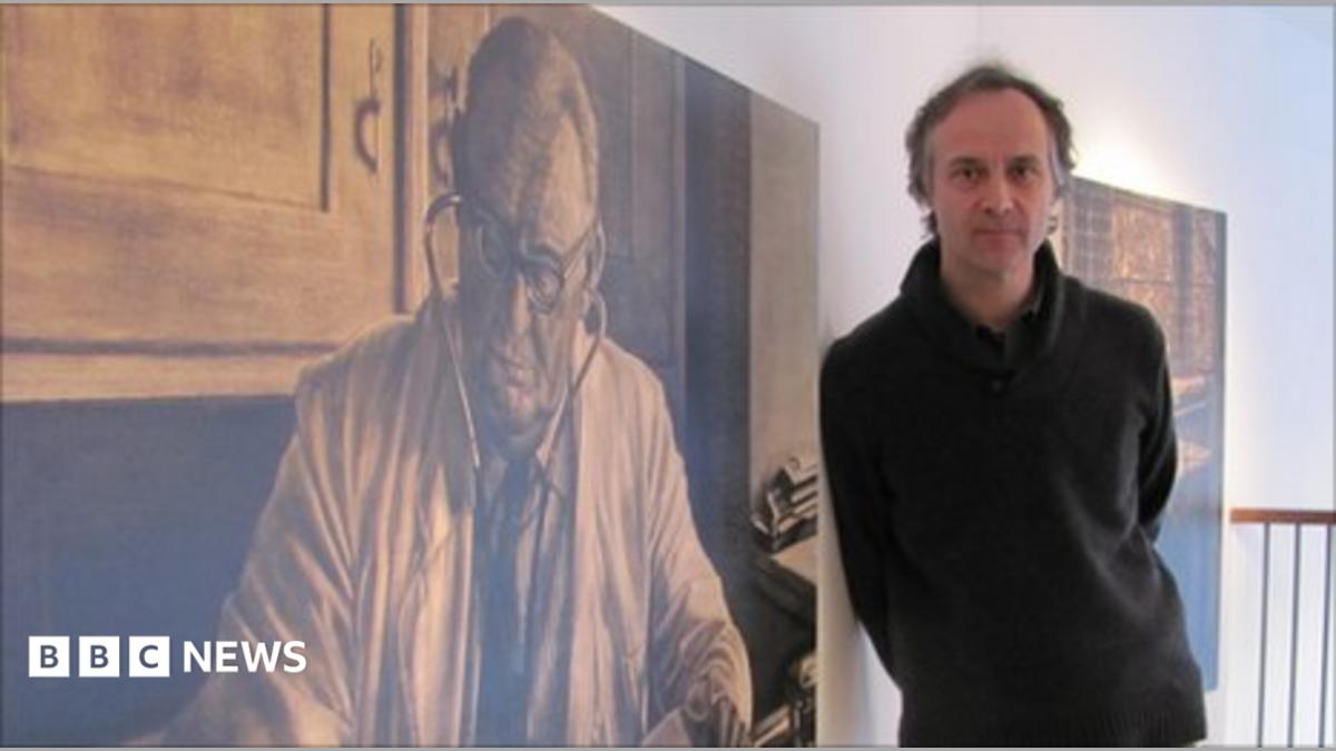 Artist David Gledhill hunts exhibition stars - BBC News